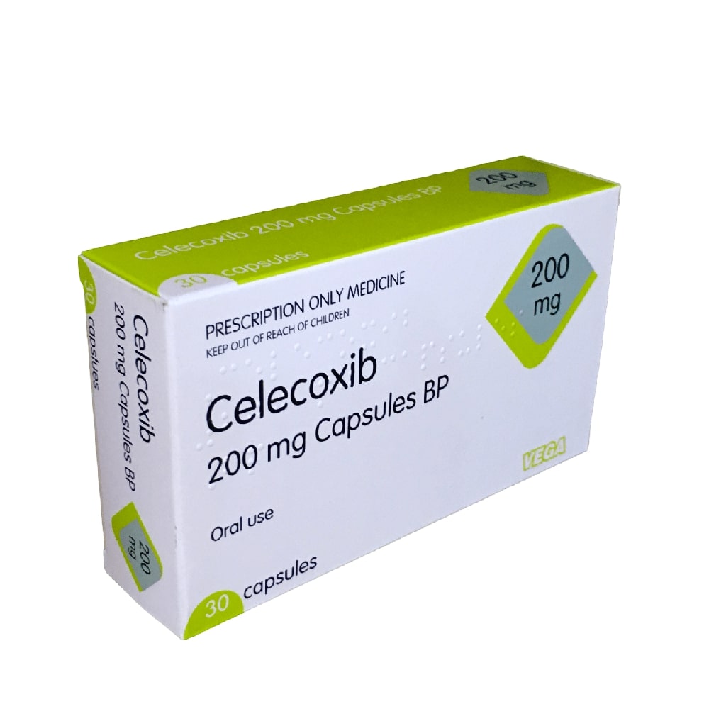 CELECOXIB CAPS 200MG 30's VEGA UK | Meldinpharma